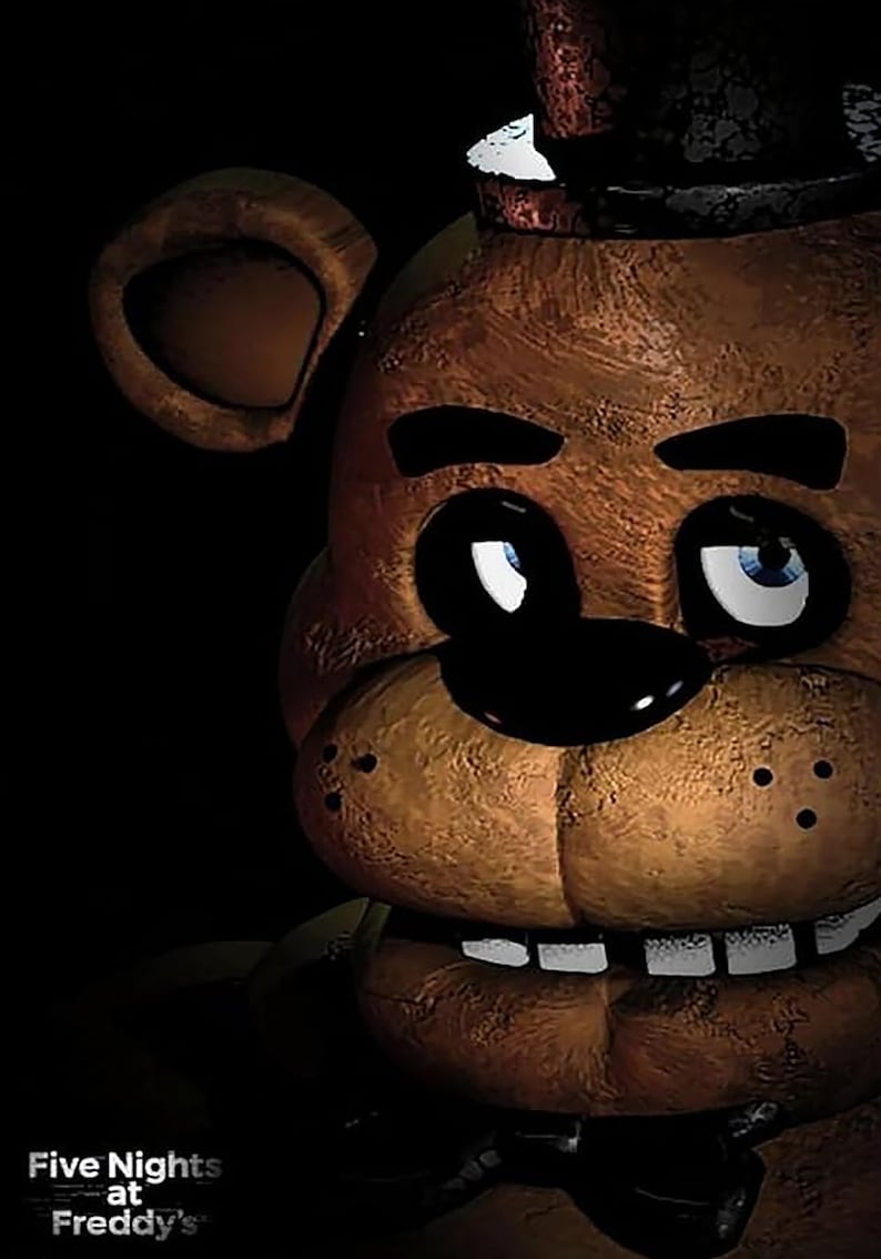 Horror Gifted 5NAF Five Nights at Freddy's Poster Metal - Etsy