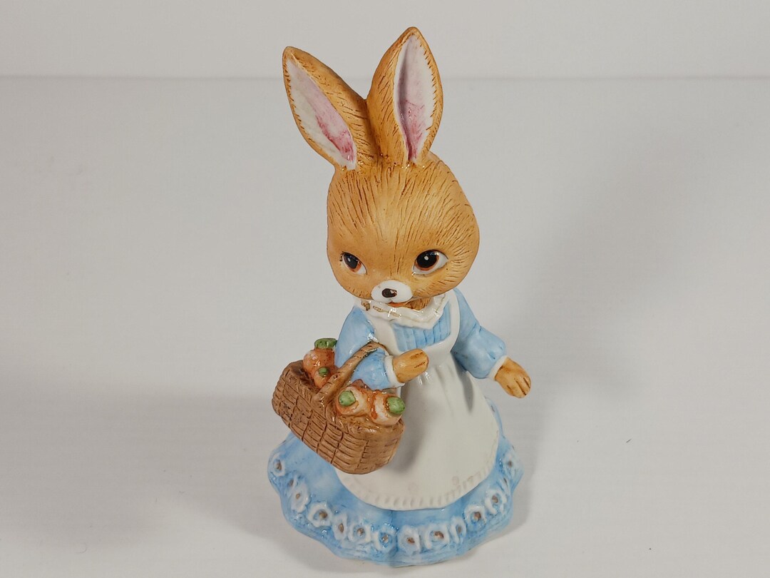 Enesco Bunny With Garden Bounty Charming Addition to Holiday ...