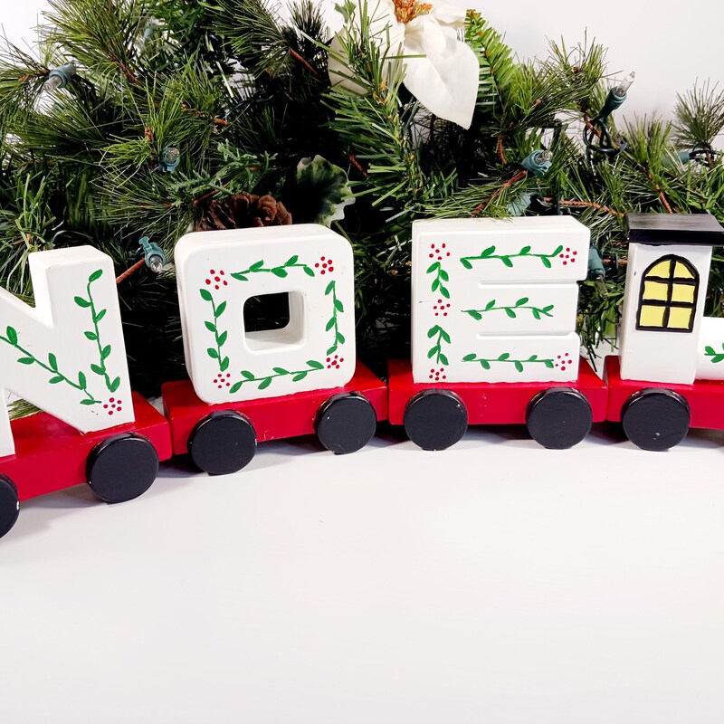 Noel Train - Etsy