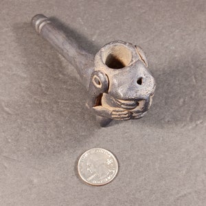 Vintage Mayan Aztec Smoking Pipe Clay Pottery Unique Gift - Etsy
