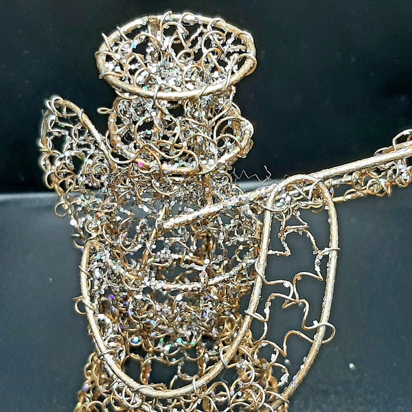 Wire Angel - Etsy