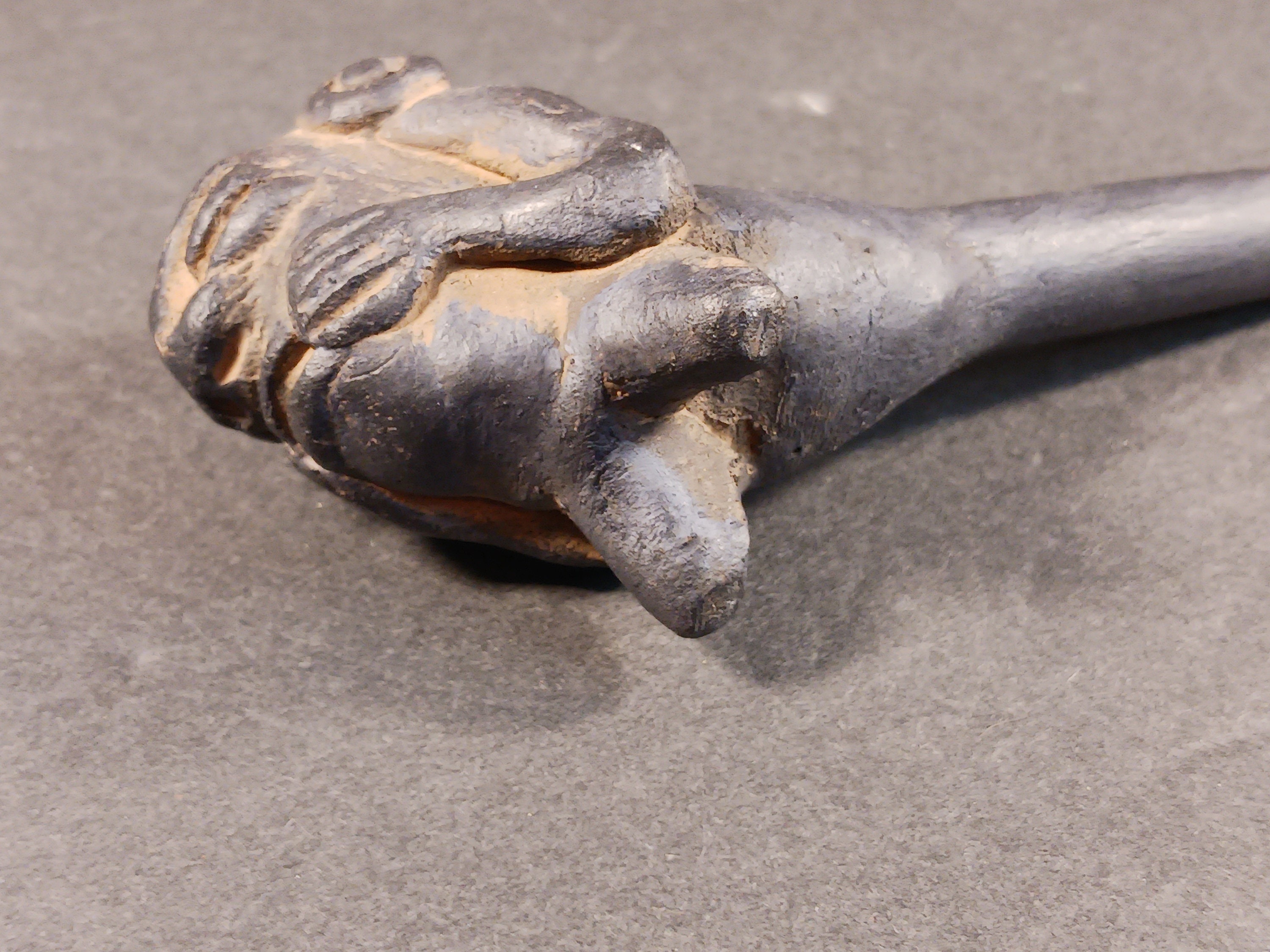 Vintage Mayan Aztec Smoking Pipe Clay Pottery Unique Gift - Etsy