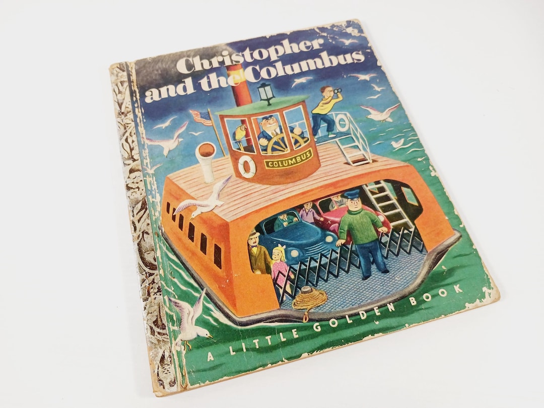 1951 Christopher and the Columbus – Little Golden Book – Vintage ...