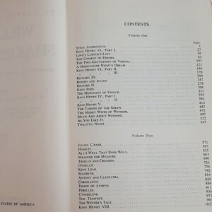 The Complete Works of William Shakespeare- Set of 2 Books-vintage Books ...
