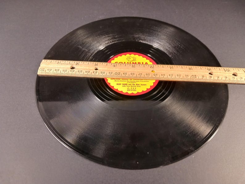 Vintage 78 RPM Record Nuttin’ for Christmas Ricky Zahnd Columbia 1955 ...