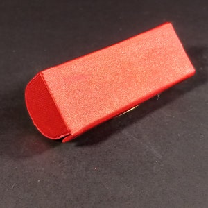 Red Floral Lipstick Case With Mirror Compact and Stylish Holder-prom ...