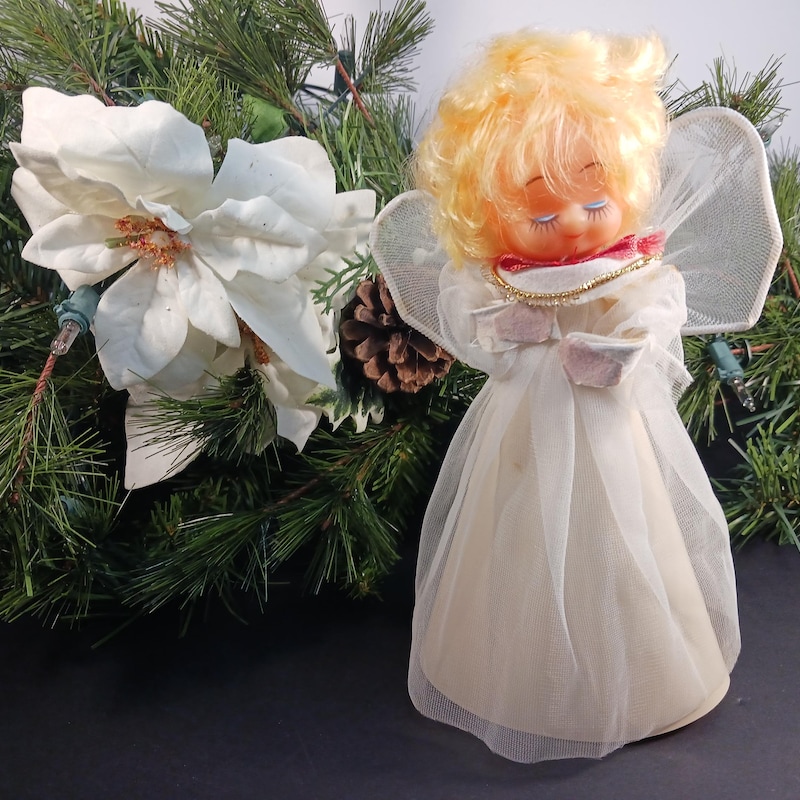 Vintage Angel Tree Topper - Etsy