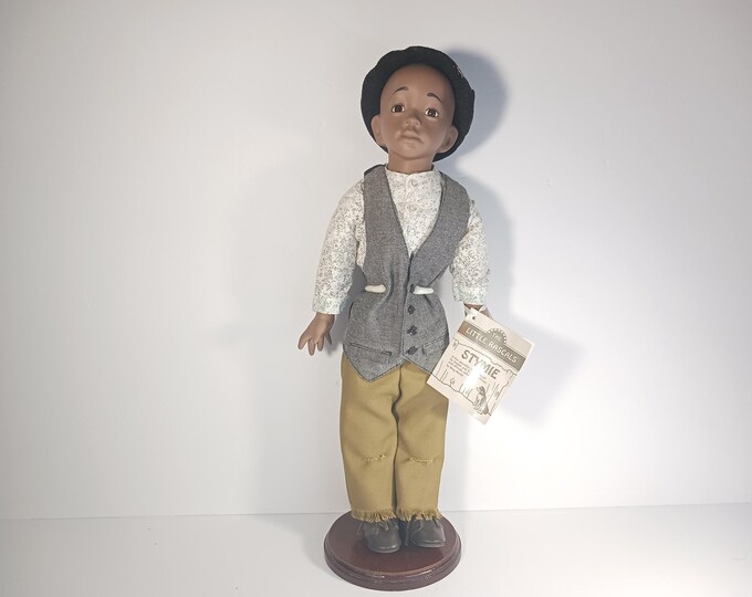 1993 Hamilton Collection Little Rascals “stymie” Doll - 14" Porcelain ...
