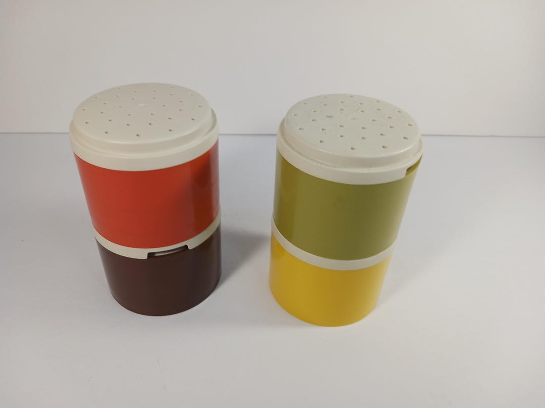 Vintage Tupperware Stacking Spice Rack - Perfect for a Funky Kitchen ...