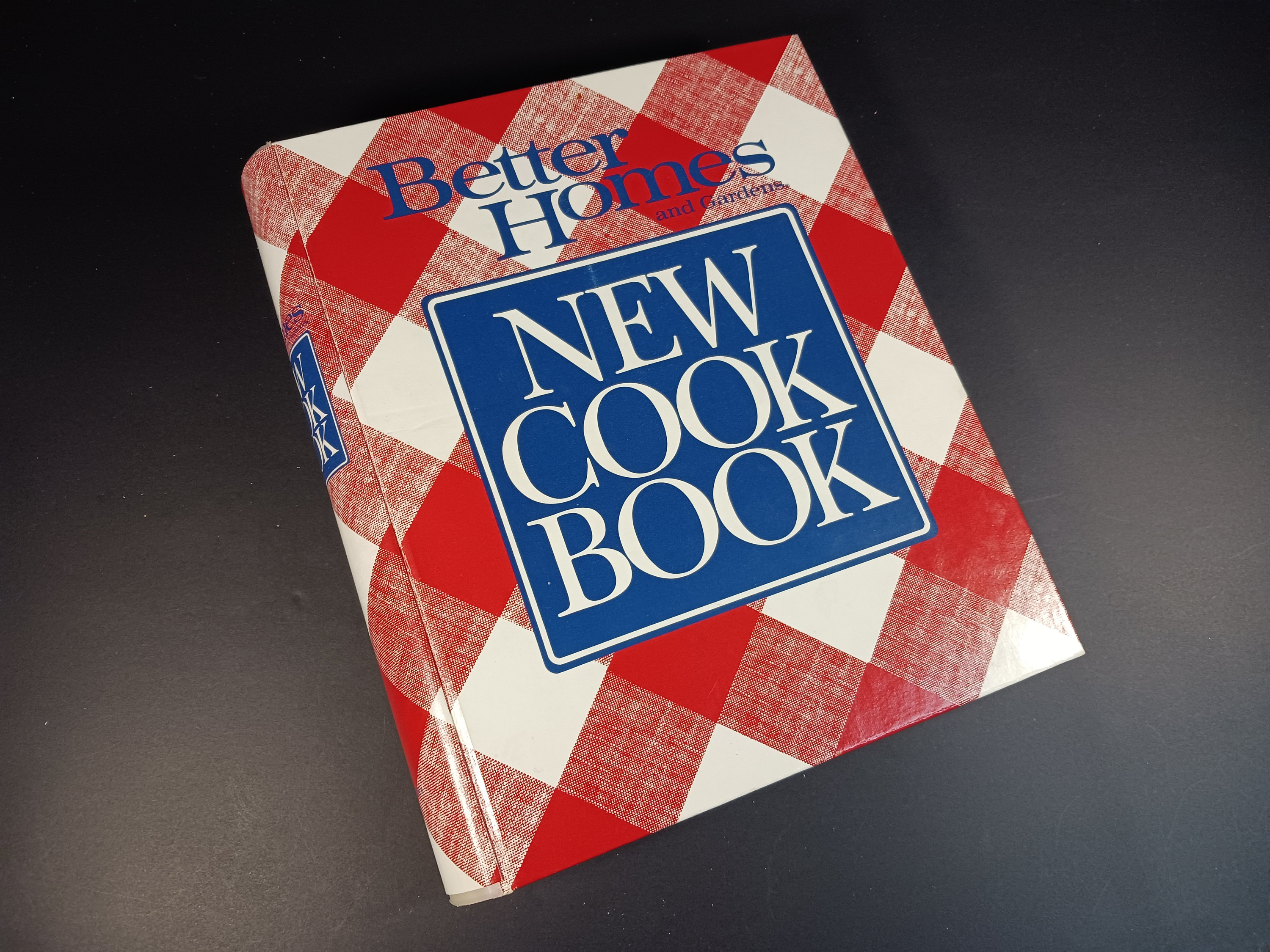 Vintage Cookbook 1990 Gingham Cover Cookbook-better Homes and Garden ...