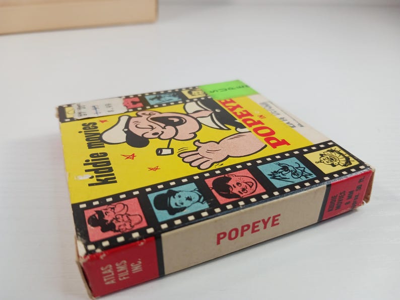 Vintage Popeye "detour" Super 8 Film Reel – Classic Cartoon, Movie Room ...