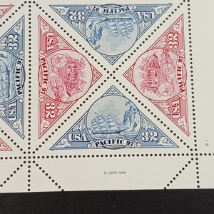 Vintage Postal Stamps Collection Pacific '97 International Stamp ...