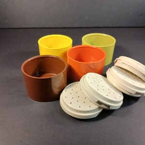 Vintage Tupperware Stacking Spice Rack Perfect for a Funky Kitchen No ...