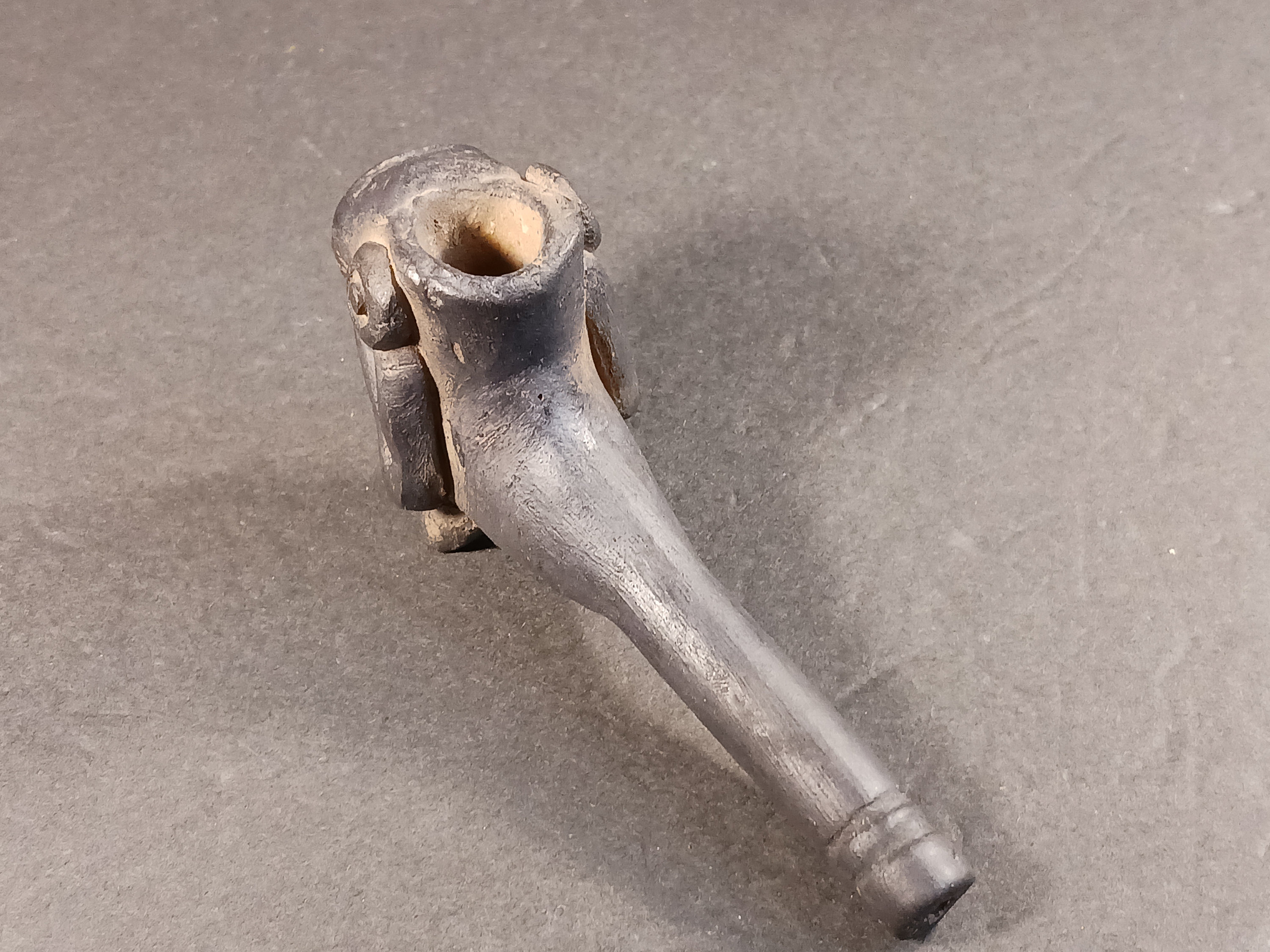 Vintage Mayan Aztec Smoking Pipe Clay Pottery Unique Gift - Etsy