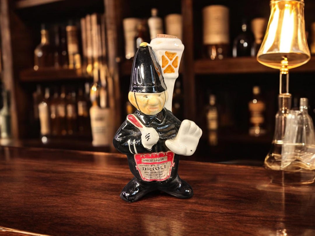 Vintage Drioli British Bobby Bottle – Empty Figural Liquor Decanter ...