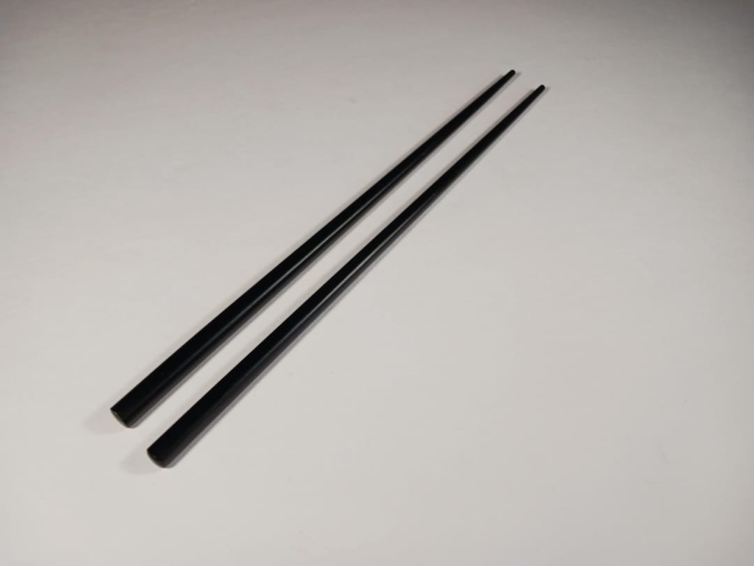 Vintage Hair Accessory Vintage Hair Sticks Black Wooden Hair Sticks ...