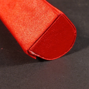 Red Floral Lipstick Case With Mirror Compact and Stylish Holder-prom ...