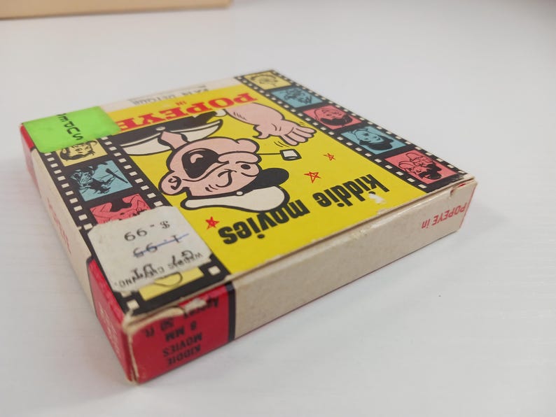 Vintage Popeye "detour" Super 8 Film Reel – Classic Cartoon, Movie Room ...