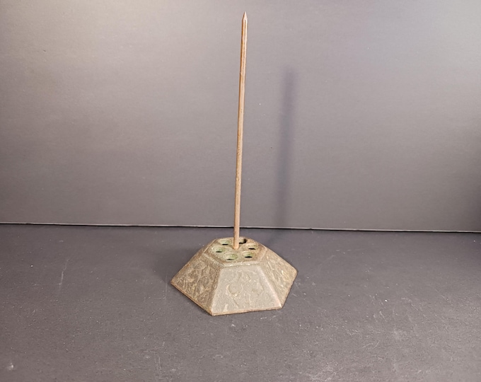 Vintage Metal Receipt Spike- Unique Office Decor- Unique Gift- Craft ...