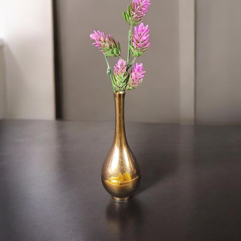 Mixed Metal Vases - Etsy