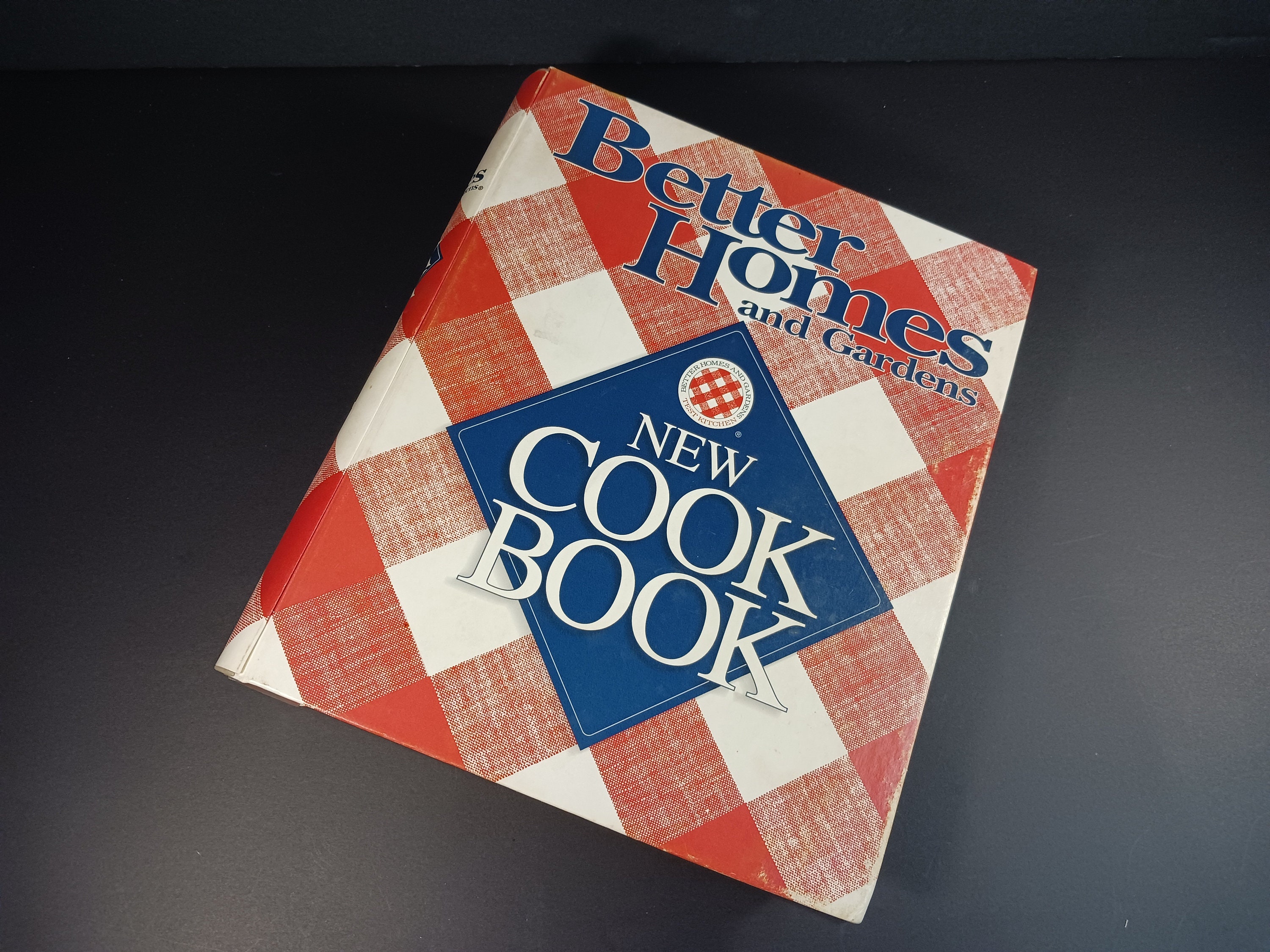 Vintage Cookbook 1996 BHG Cookbook Gingham Cover Cookbook Nostalgic ...