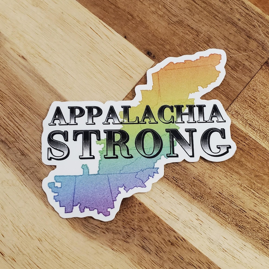 Appalachia Strong - 3-in Vinyl Sticker - Etsy