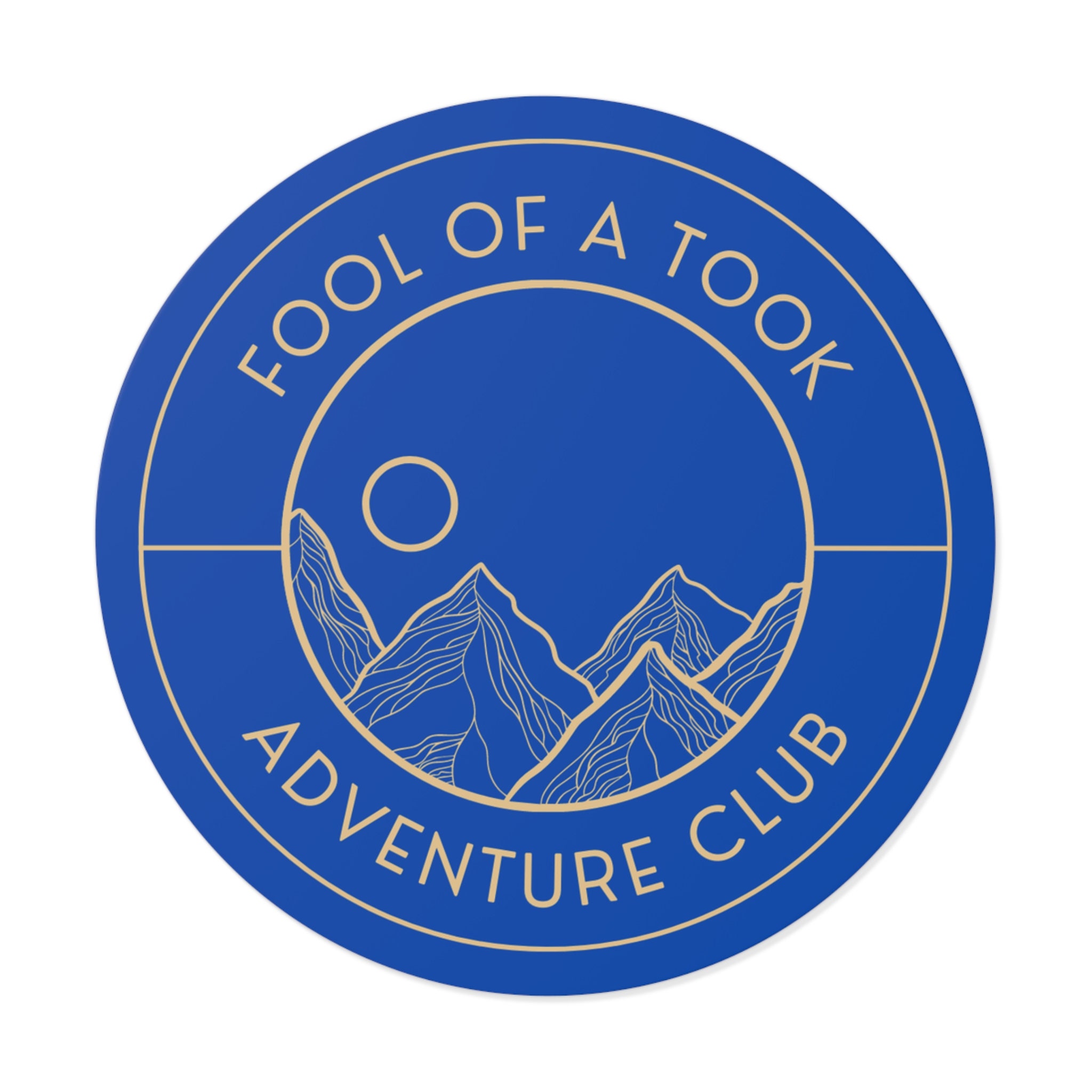 Fool of a Took Lord of the Rings Inspired Round Vinyl Stickers - Etsy