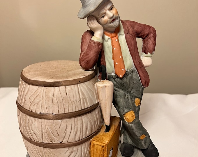 Vintage, 1987, Enesco, Li'l Vagabond, Happy Birthday to You, Hobo ...