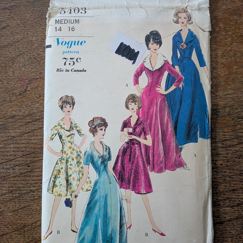1950s Vogue Patterns - Etsy