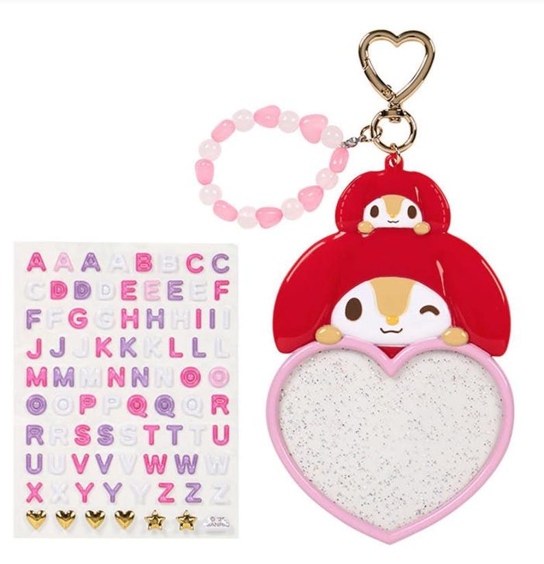 Sanrio Original Little Forest Fellow Customized Heart Keychain ...