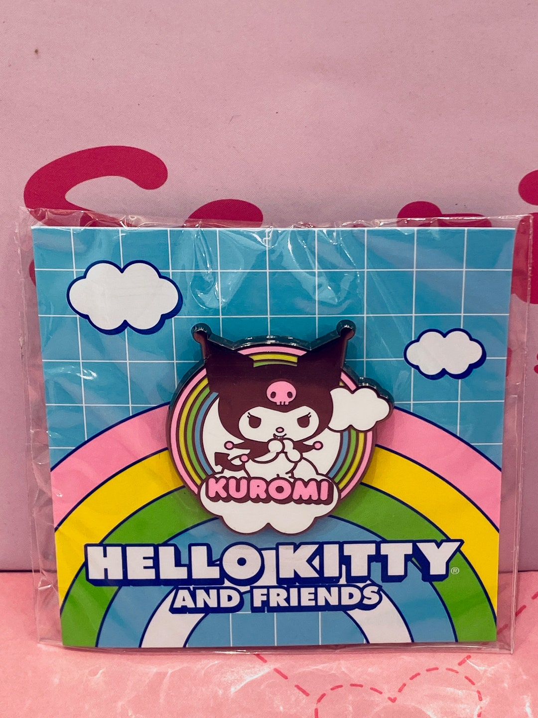 Sanrio Kuromi Friend Of The Month Pin Special Edition Pin Etsy