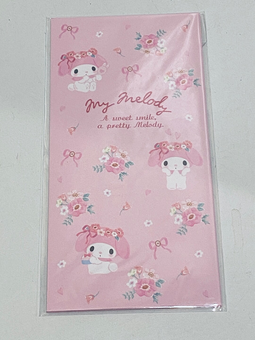 Sanrio Original My Melody Money Envelope Set With Stickers. Sanrio ...