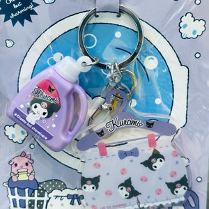 Sanrio Kuromi Keychain Hook. Sanrio Authentic - Etsy