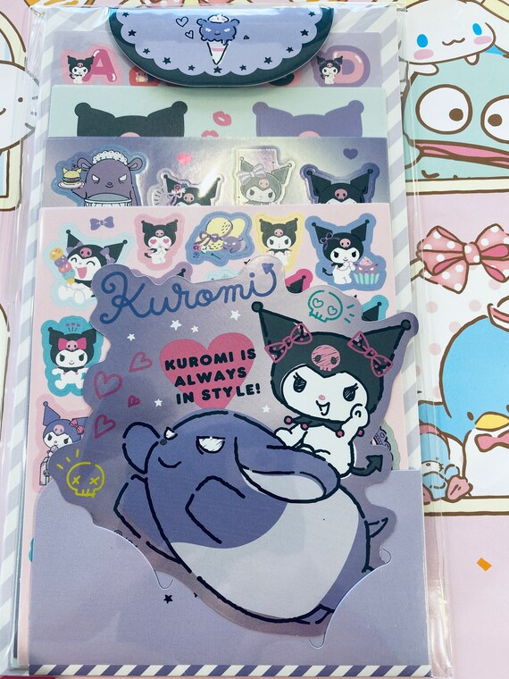 Sanrio Kuromi Stickers Sheets Pack. New for 2022 Collection - Etsy