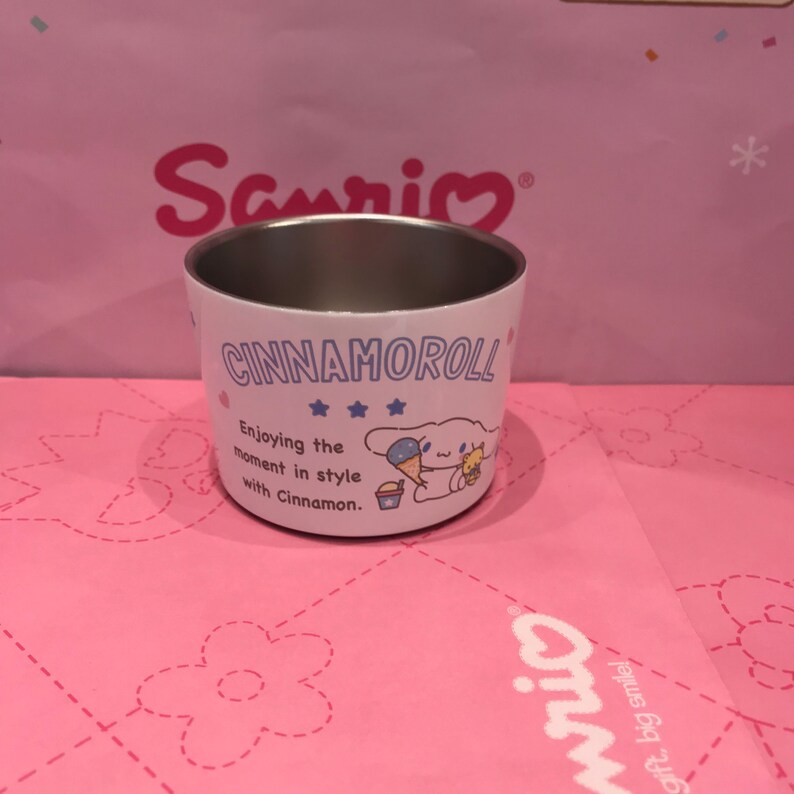 Sanrio Cinnamoroll Ice Cream Cup New Sanrio Authentic - Etsy