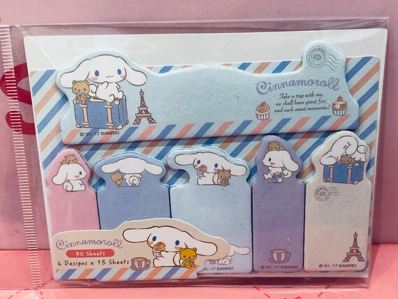 Sanrio Cinnamoroll Notes Set Sanrio Authentic - Etsy