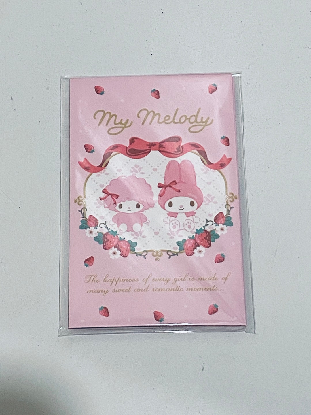 Sanrio Original My Melody Money Envelope Set With Stickers. Sanrio ...
