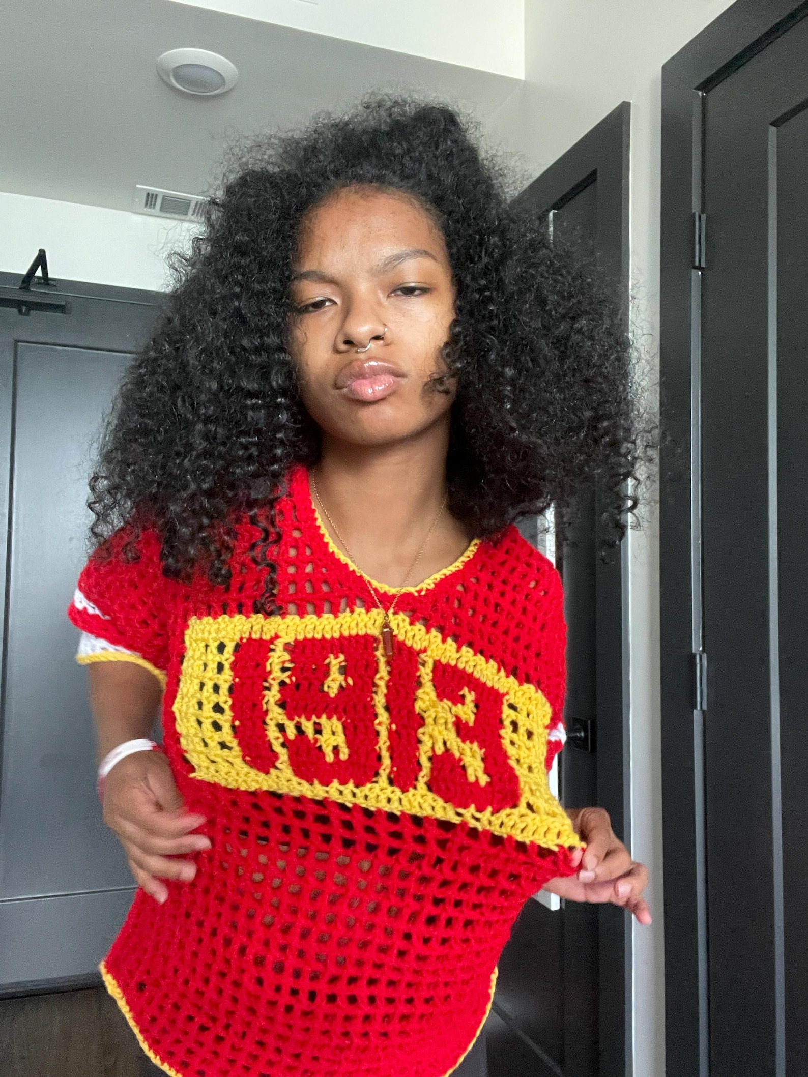 1913 + Line Number Crochet Mesh Jersey by Rachel Mcbride - Etsy