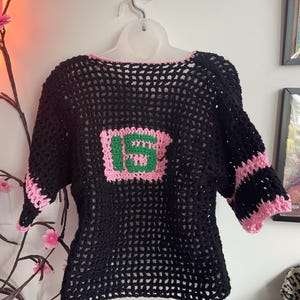 1913 + Line Number Crochet Mesh Jersey by Rachel Mcbride - Etsy