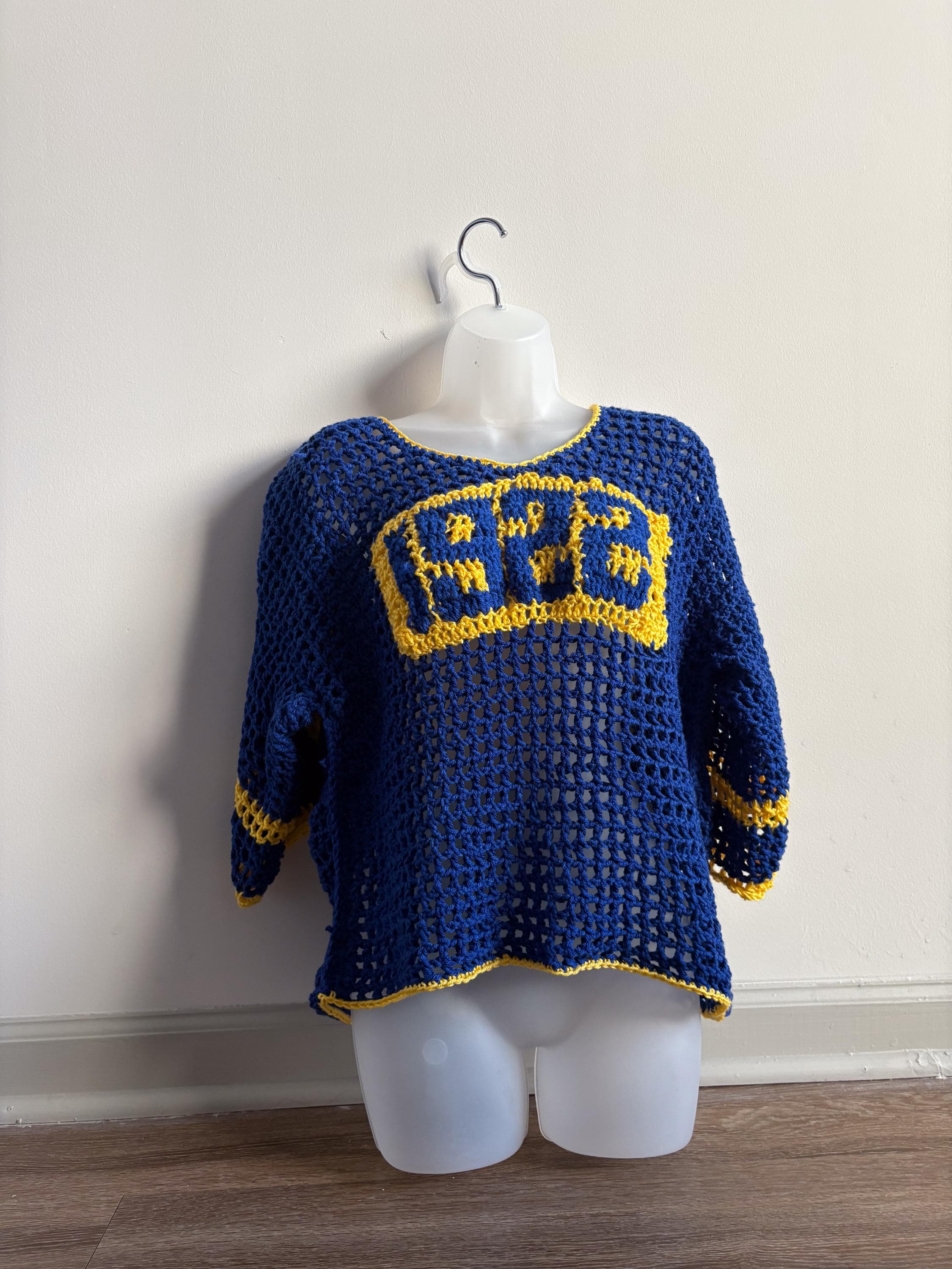 1913 + Line Number Crochet Mesh Jersey by Rachel Mcbride - Etsy