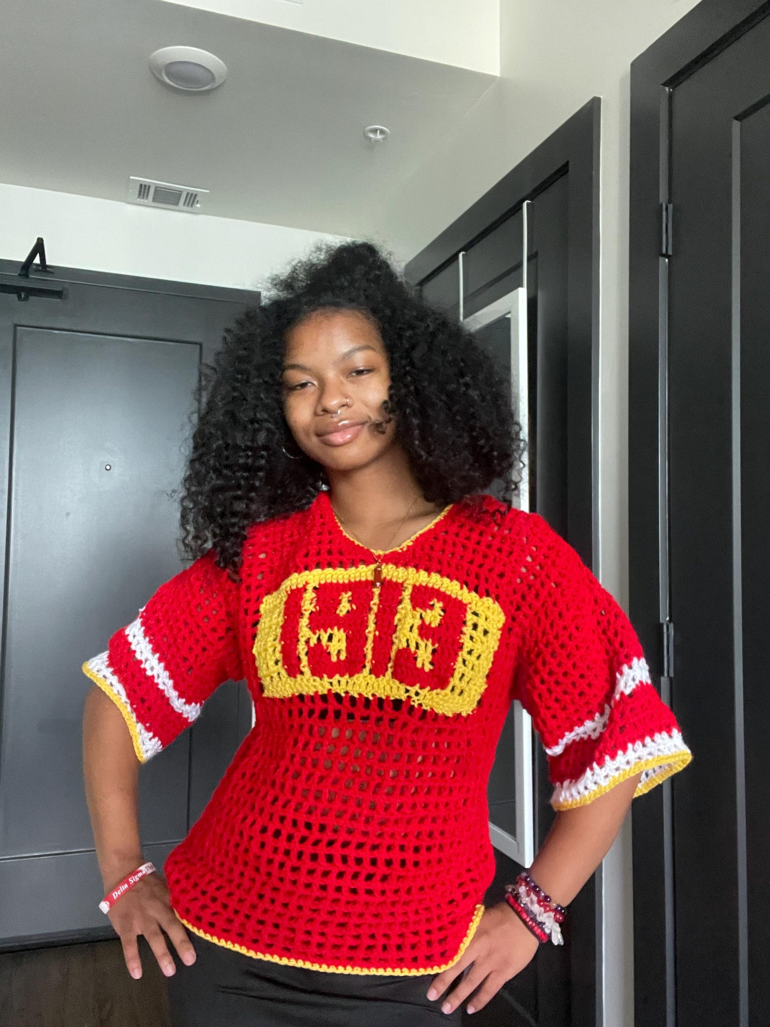 1913 + Line Number Crochet Mesh Jersey by Rachel Mcbride - Etsy