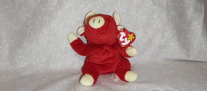 Snort the Red Bull Beanie Baby 1995 - Etsy