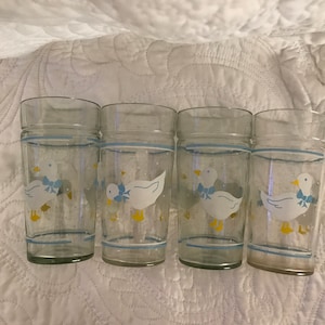 VTG ~ Goose Glasses - Set of 4 - FREE SHIPPING - Etsy