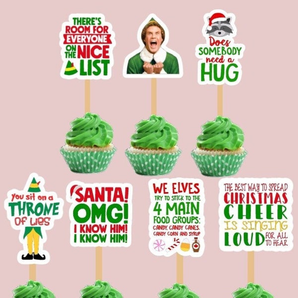 Buddy Elf Decorations - Etsy