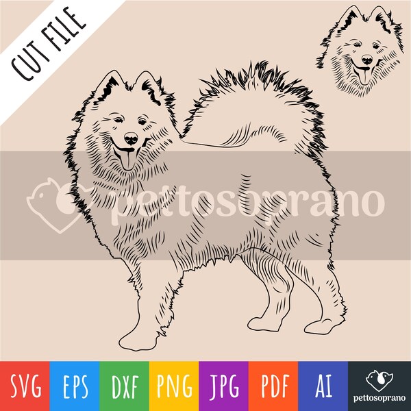Samoyed Svg - Etsy