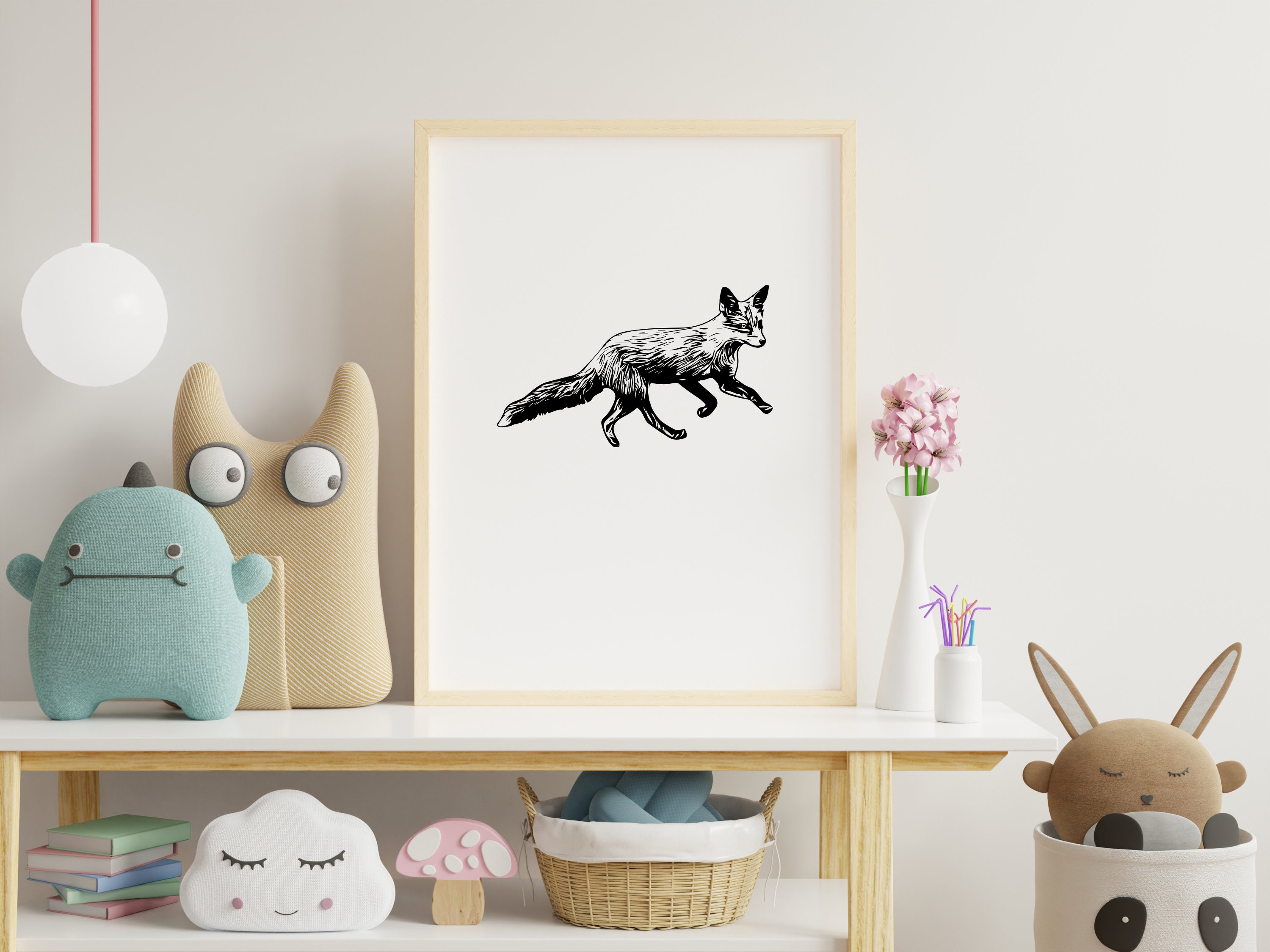 Fox Instant Digital Downloadable File for - Etsy
