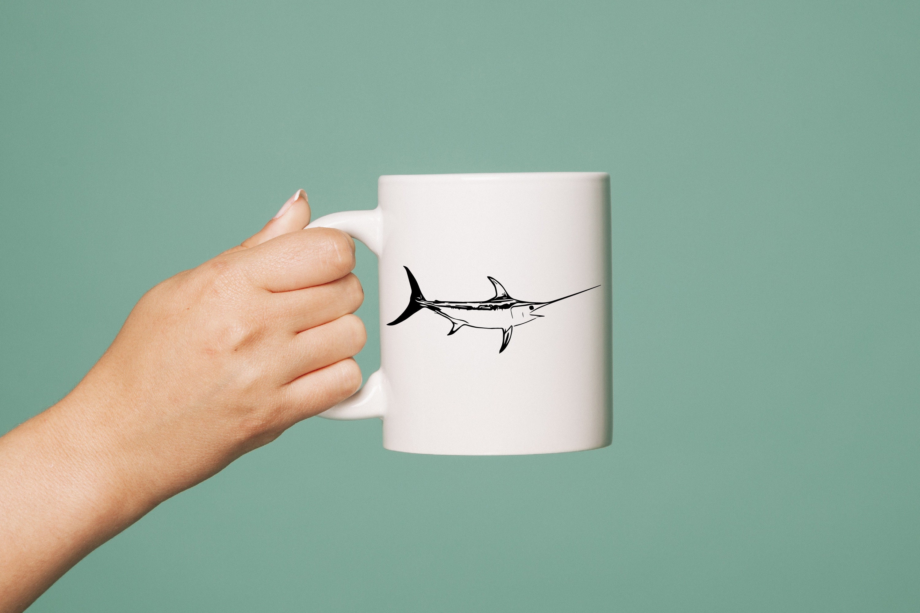 Swordfish Instant Digital Downloadable File for Silhouette,clipart ...