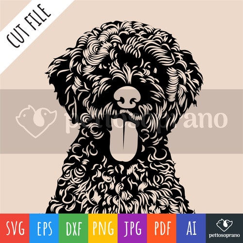 Lagotto Romagnolo Dog Svg Vector Graphic Png Clipart Lagotto - Etsy