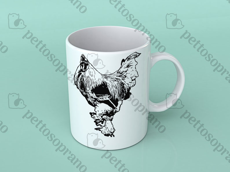 Brahma Chicken Instant Digital Downloadable File for Silhouette,clipart ...