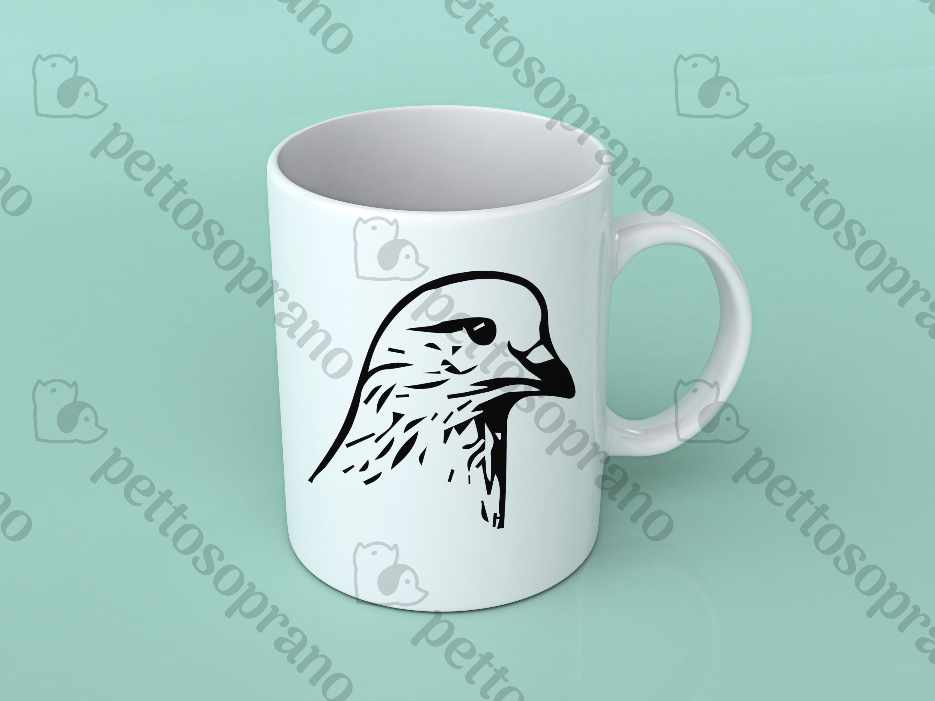 Indian Gola Pigeon Instant Digital Downloadable File for Silhouette ...